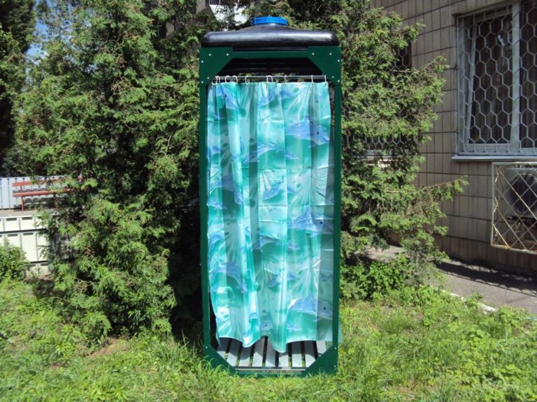 Летний душ для дачи - 100 фото идей дизайна летнего душа